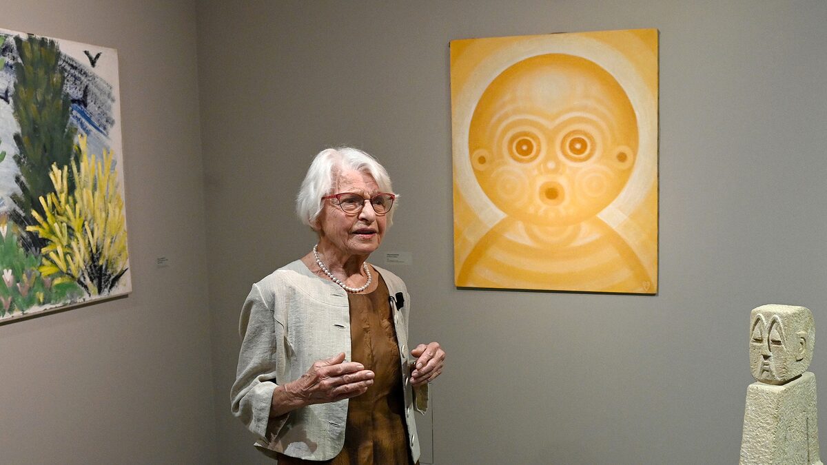 Čtyřiadevadesátiletá výtvarnice Věra Nováková: Mít před sebou každý den ...