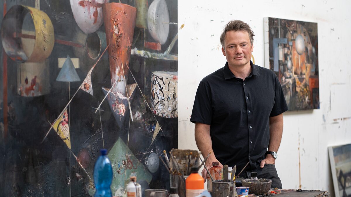 Nechci být typem malíře, který obrazy vyrábí. Pořád chci objevovat ...